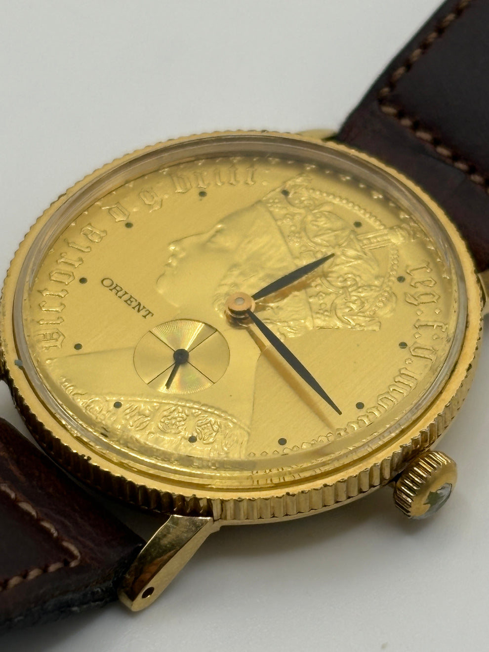 Super rare 90s vintage ORIENT COIN watch – Sushi Watches