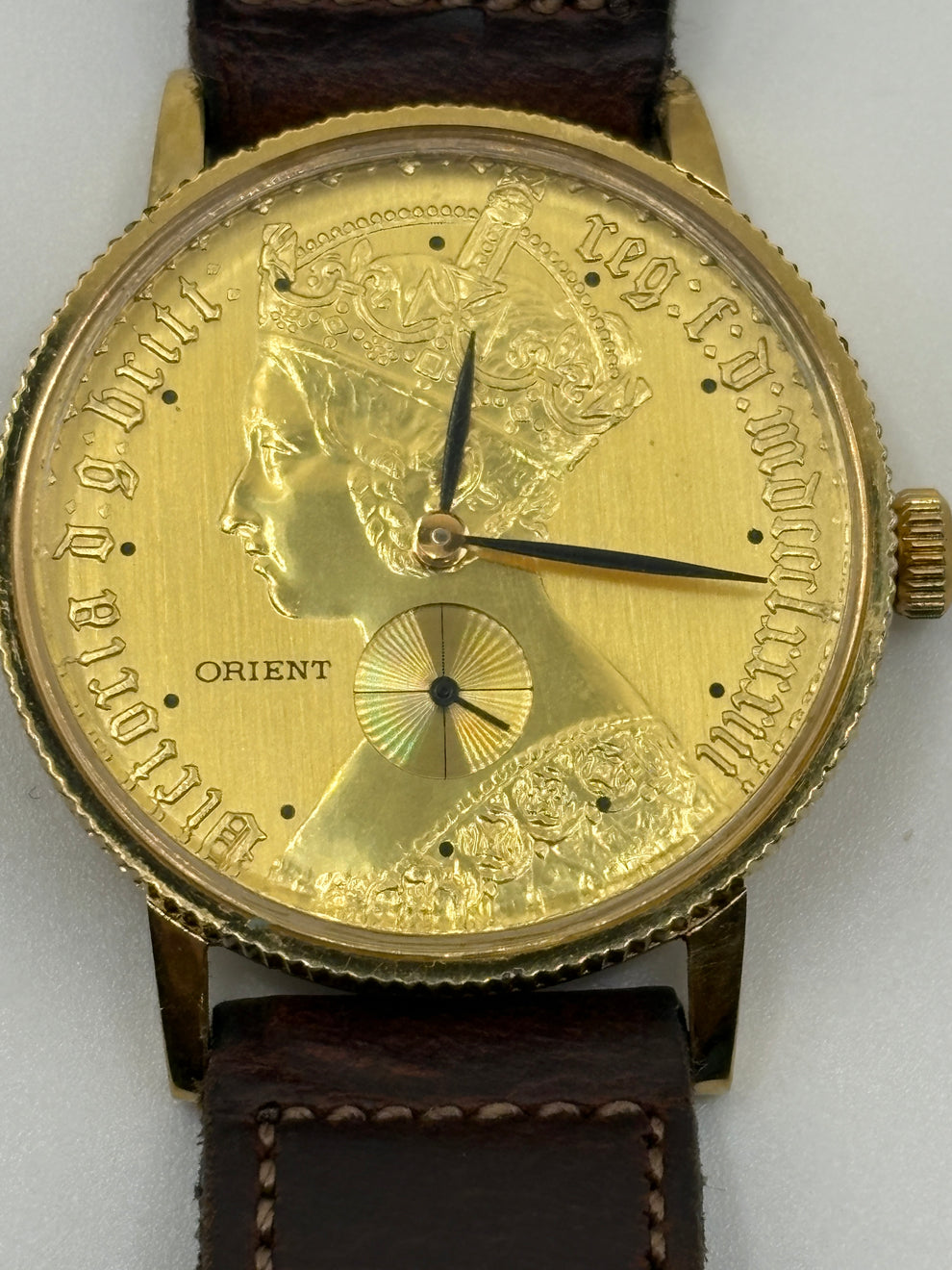 Super rare 90s vintage ORIENT COIN watch – Sushi Watches
